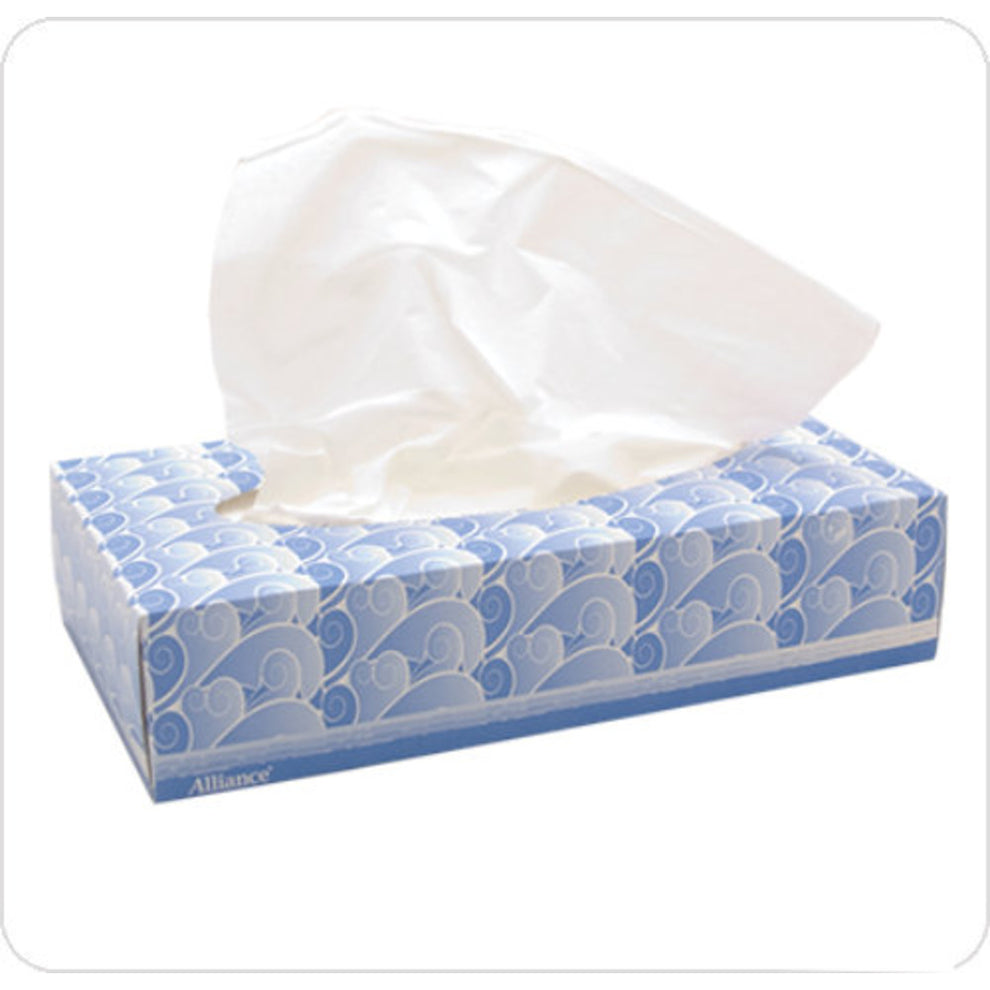 Alliance® Facial Tissues, Mini Size, 19cm x 21cm, 08300, case of 36 ...