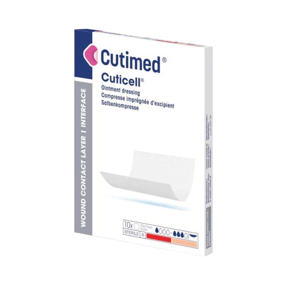 Cutimed Cuticell - Sterile Dressing Impregnated with Ointment | United ...