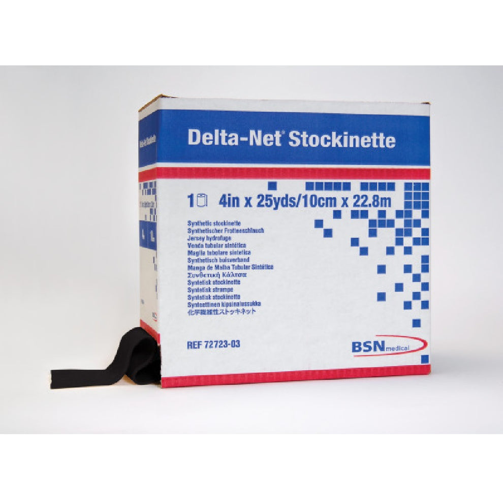 Delta-Net Orthopedic Synthetic Stockinette, Black -7272300 | United ...