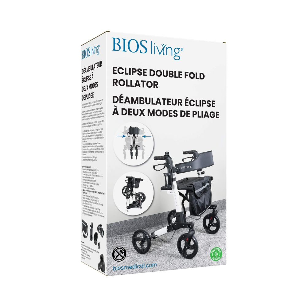 Bios Living Eclipse Double Fold Rollator | United Canada Inc.