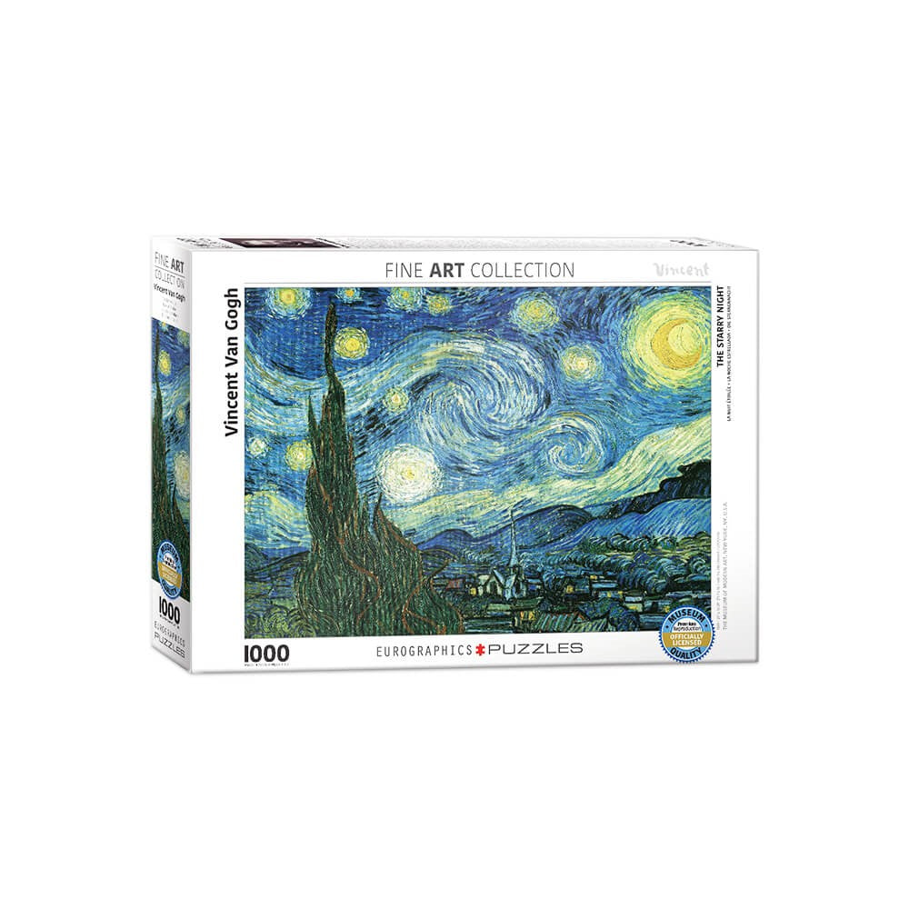 Starry Night By Vincent Van Gogh Puzzle | United Canada Inc.