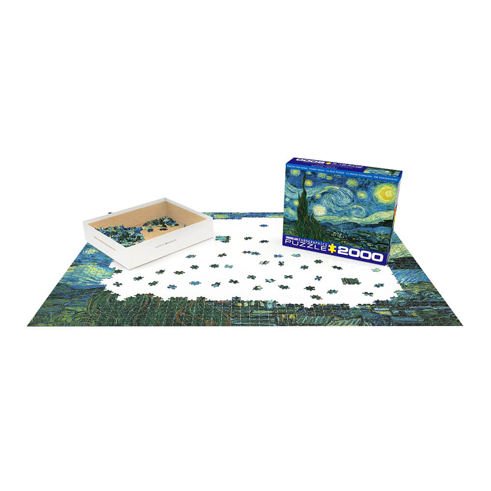 Starry Night By Vincent Van Gogh Puzzle | United Canada Inc.