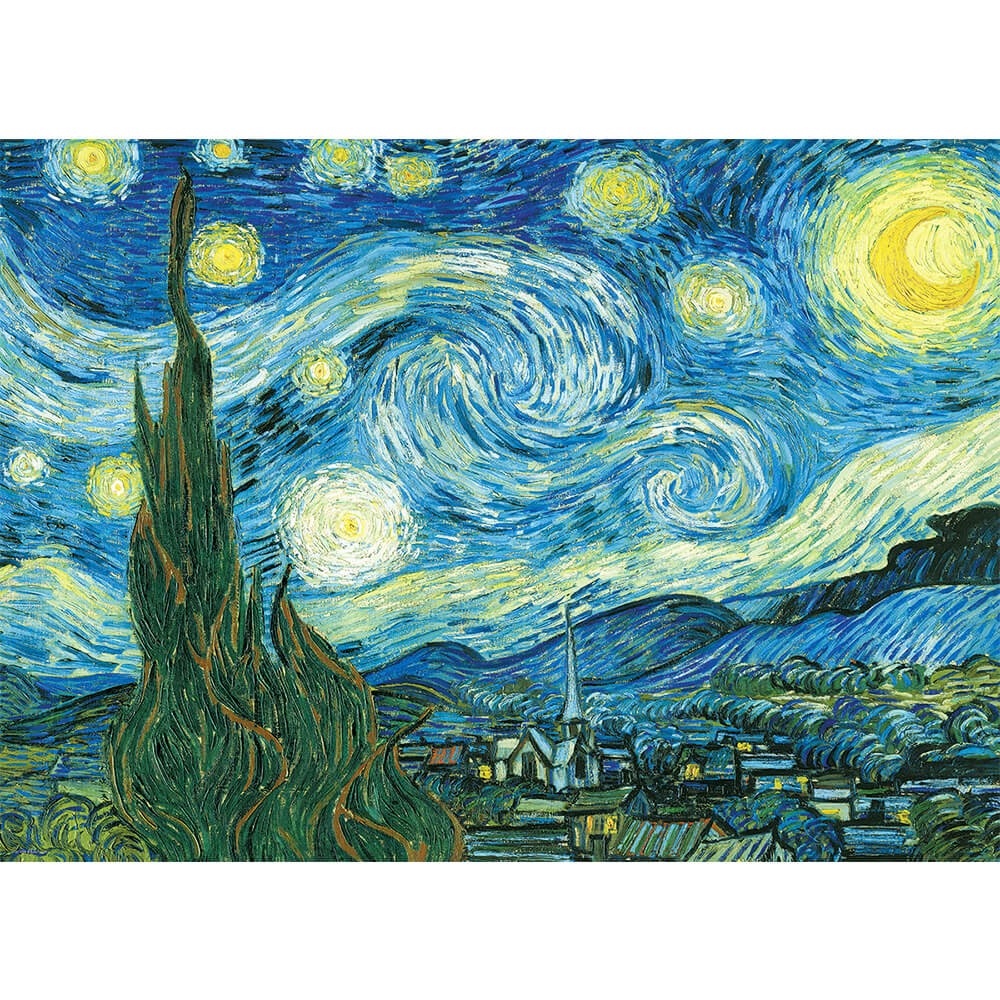 Starry Night By Vincent Van Gogh Puzzle | United Canada Inc.