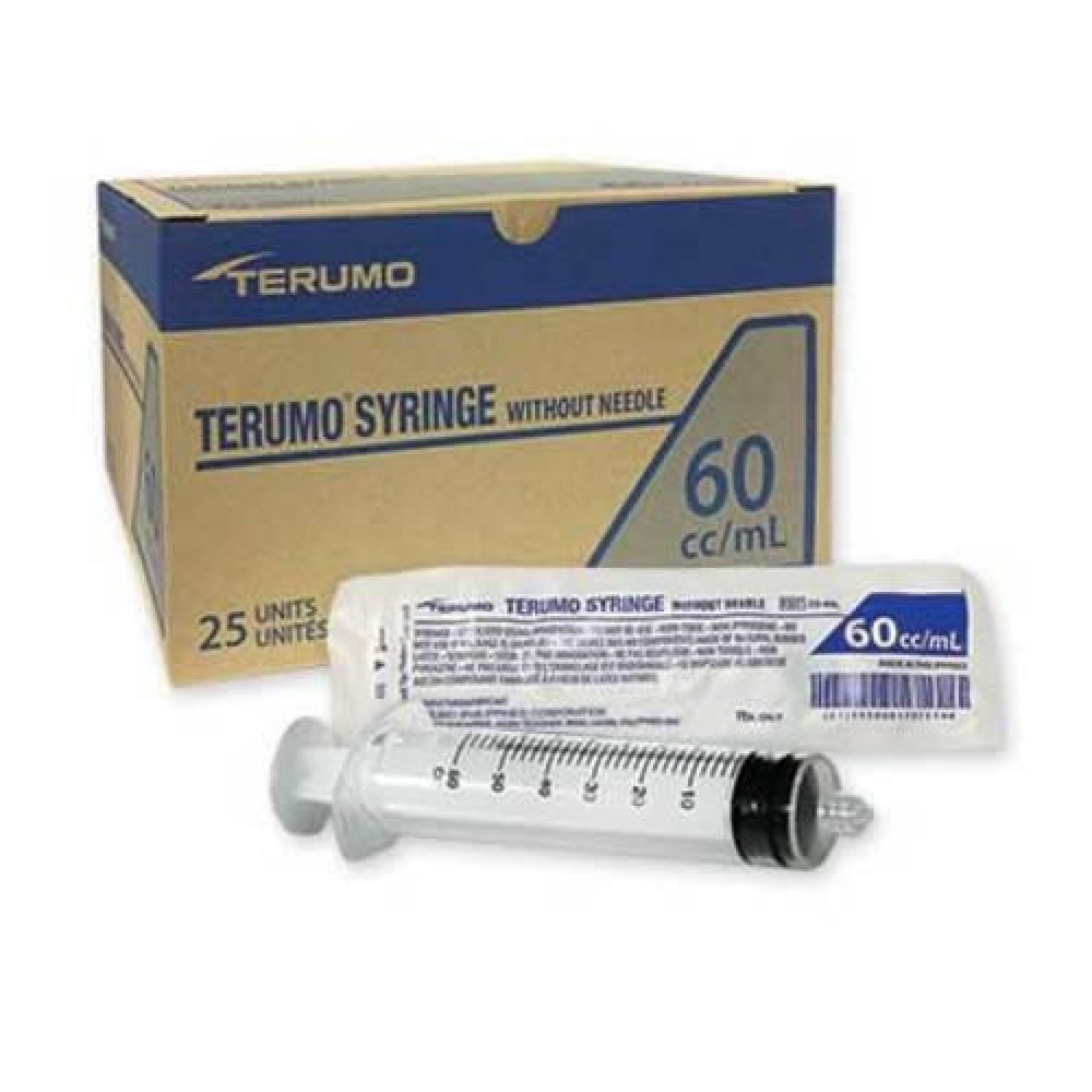 Terumo 60cc Luer Lok Tip Syringe- SS60L | United Canada Inc.