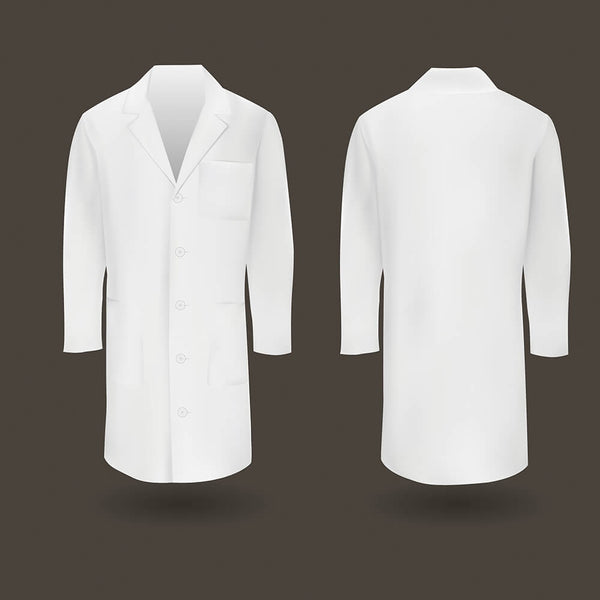 Unisex Knee Length Lab Coat | United Canada Inc.