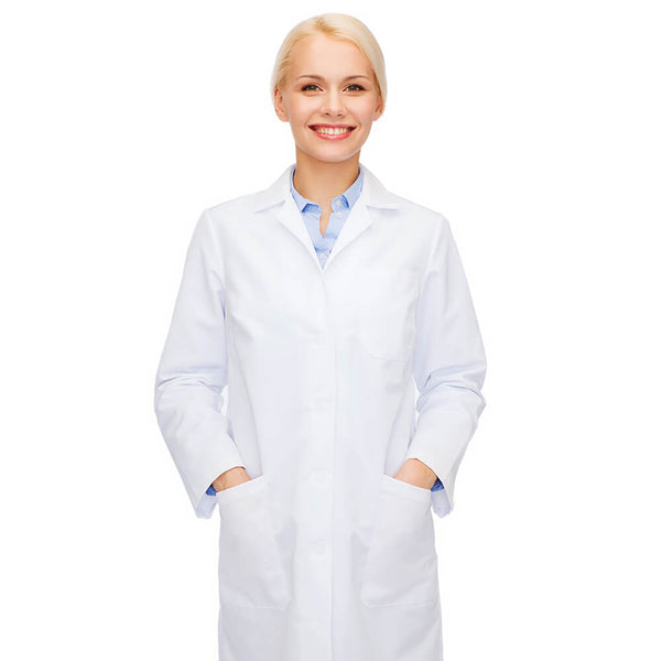 Unisex Knee Length Lab Coat | United Canada Inc.