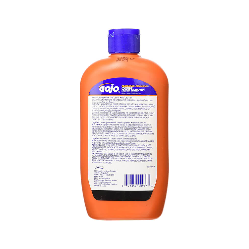 Gojo® Natural Orange™ Pumice Hand Cleaner | United Canada Inc.